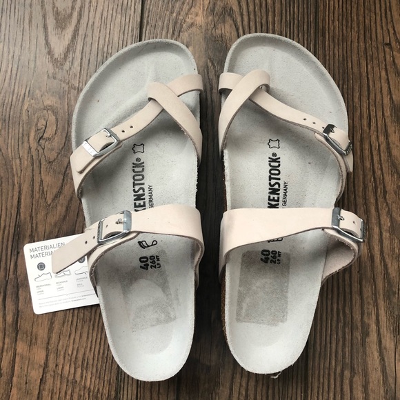 Birkenstock | Shoes | Birkenstock White Mayari Sandals | Poshmark